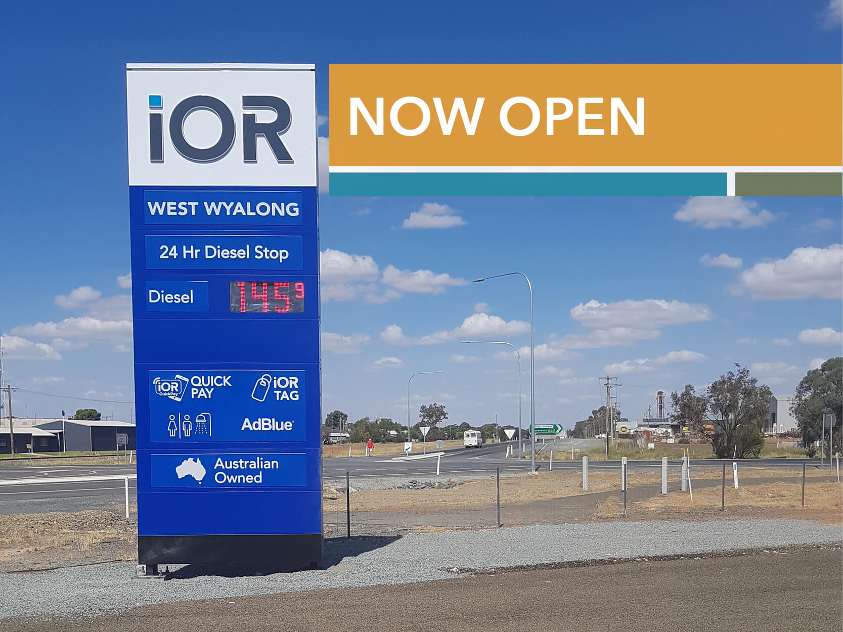 24/7 Diesel Stop in West Wyalong - Now Open - IOR Petroleum