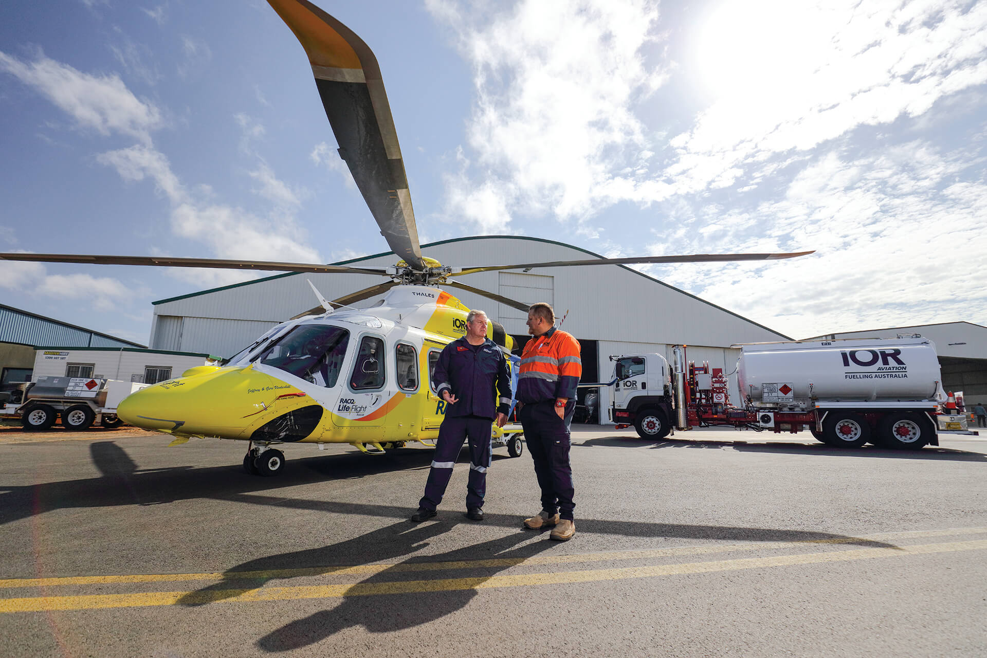 IOR’s new tanker takes (Life)Flight - IOR Petroleum | Fuelling Australia