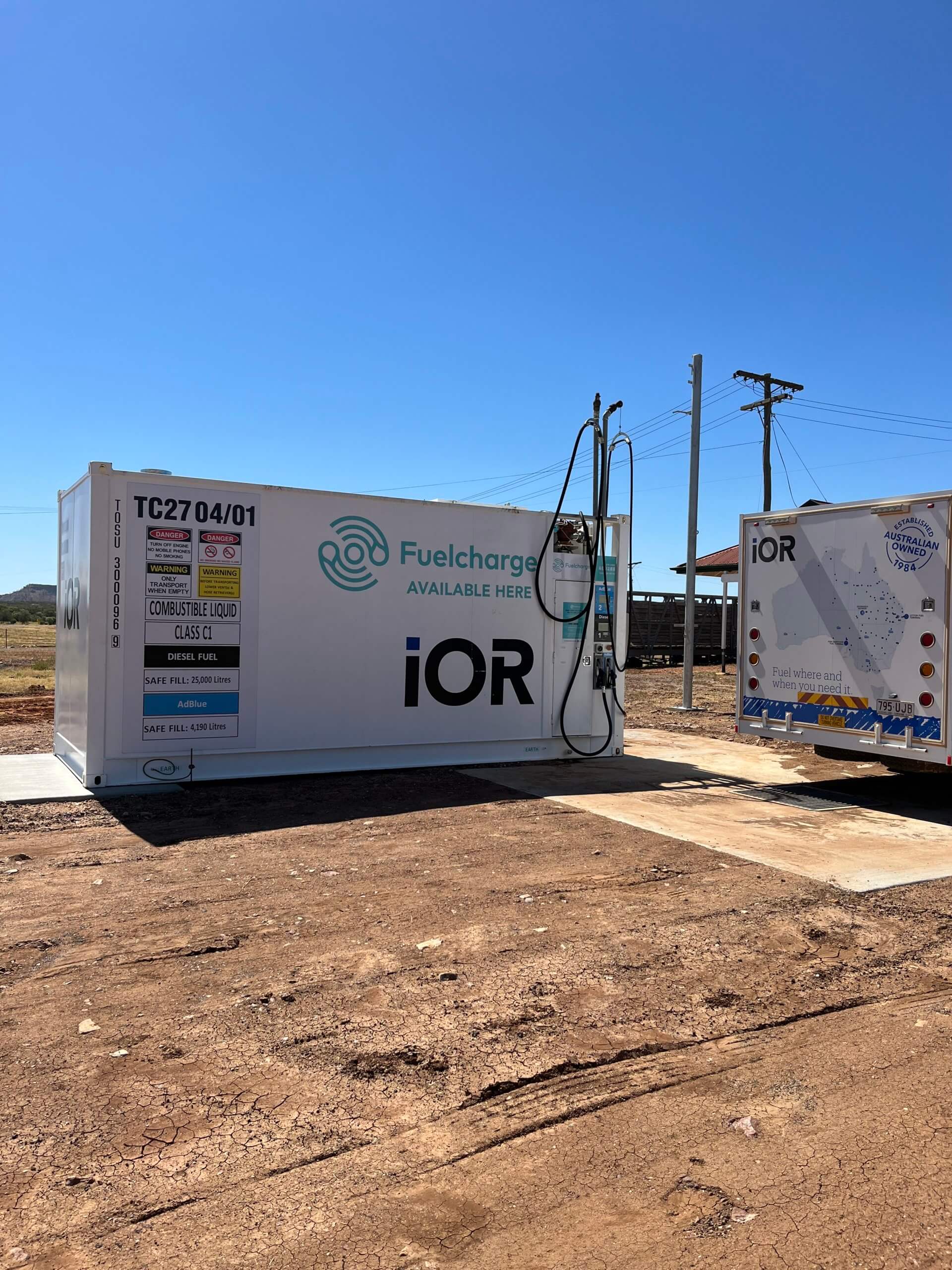 New IOR Diesel Stops Open For Business - IOR | Fuelling Australia